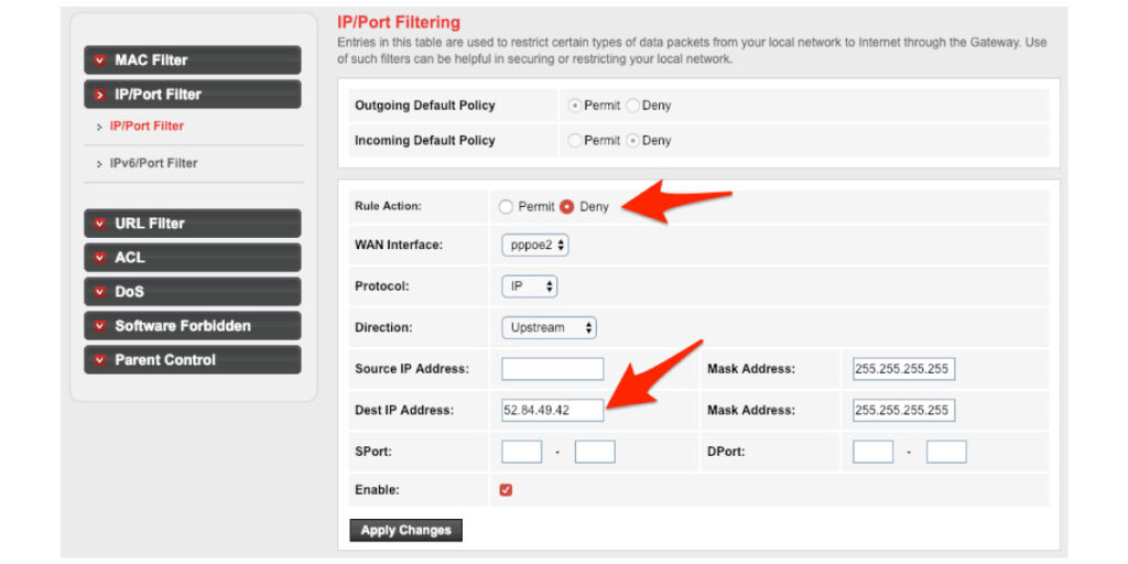 How to Turn Off Your Child's Internet with Their IP Address