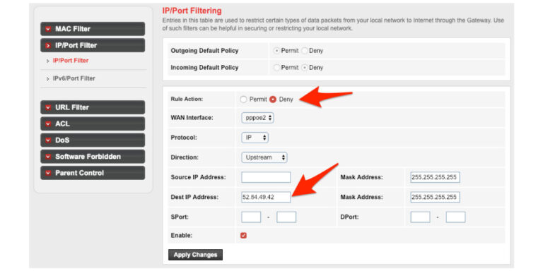 How to Turn Off Your Child's Internet with Their IP Address